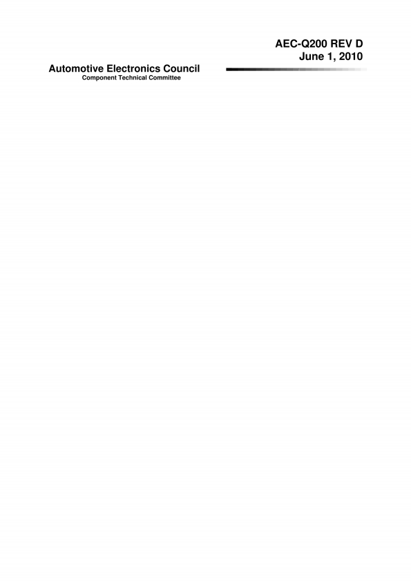 【AEC-Q200】《被动器件应力测试认证》 全中文版