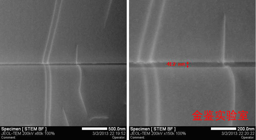 LED TEM分析- 材料和性能检测-金鉴实验室