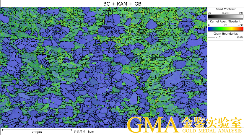 EBSD在氩离子切割制样中的应用